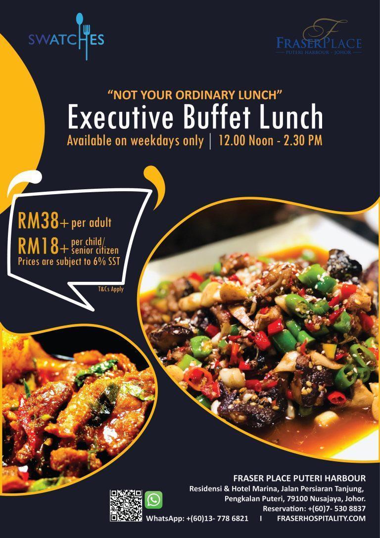 Executive Buffet Lunch – Tourism Johor